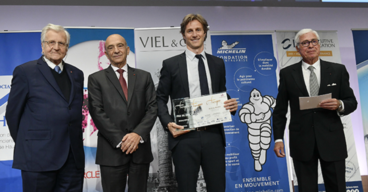 Jérôme Mathis a reçu le Prix du Jury de la 35e édition du Prix Turgot ...